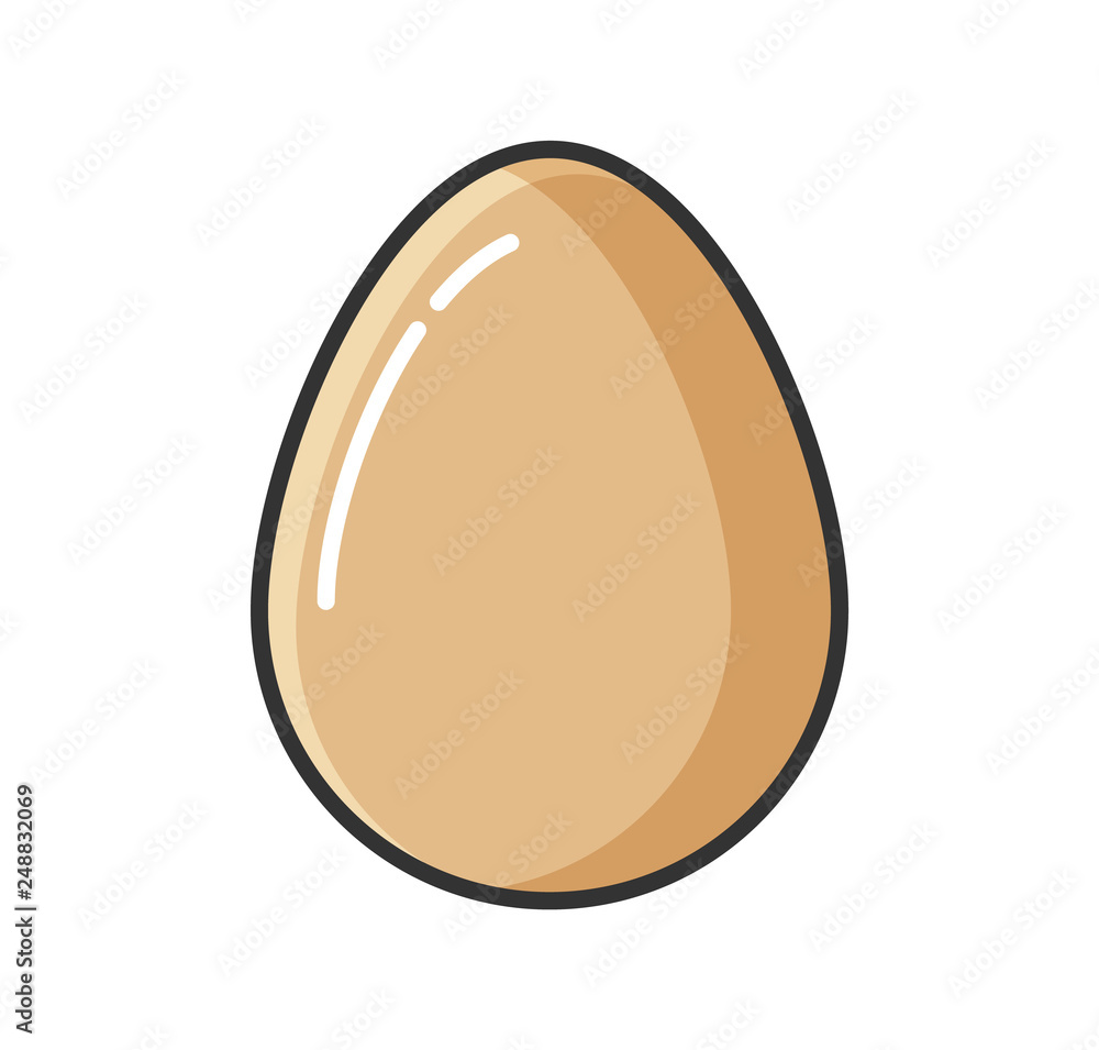 World record egg gang icon vector. Simple symbol in flat style. Yellow ...