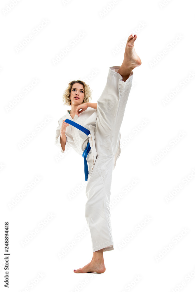 Martial Arts Women Kick