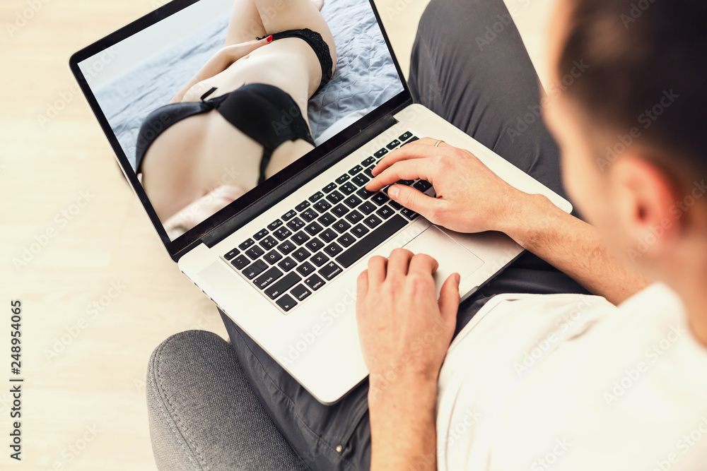 Porn Website Adult Content Only Online Porn Concept Sex And Xxx