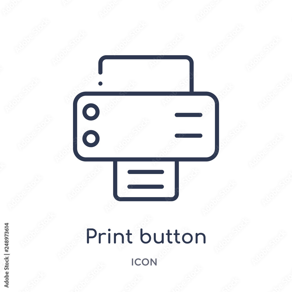 Print Preview Button Icon