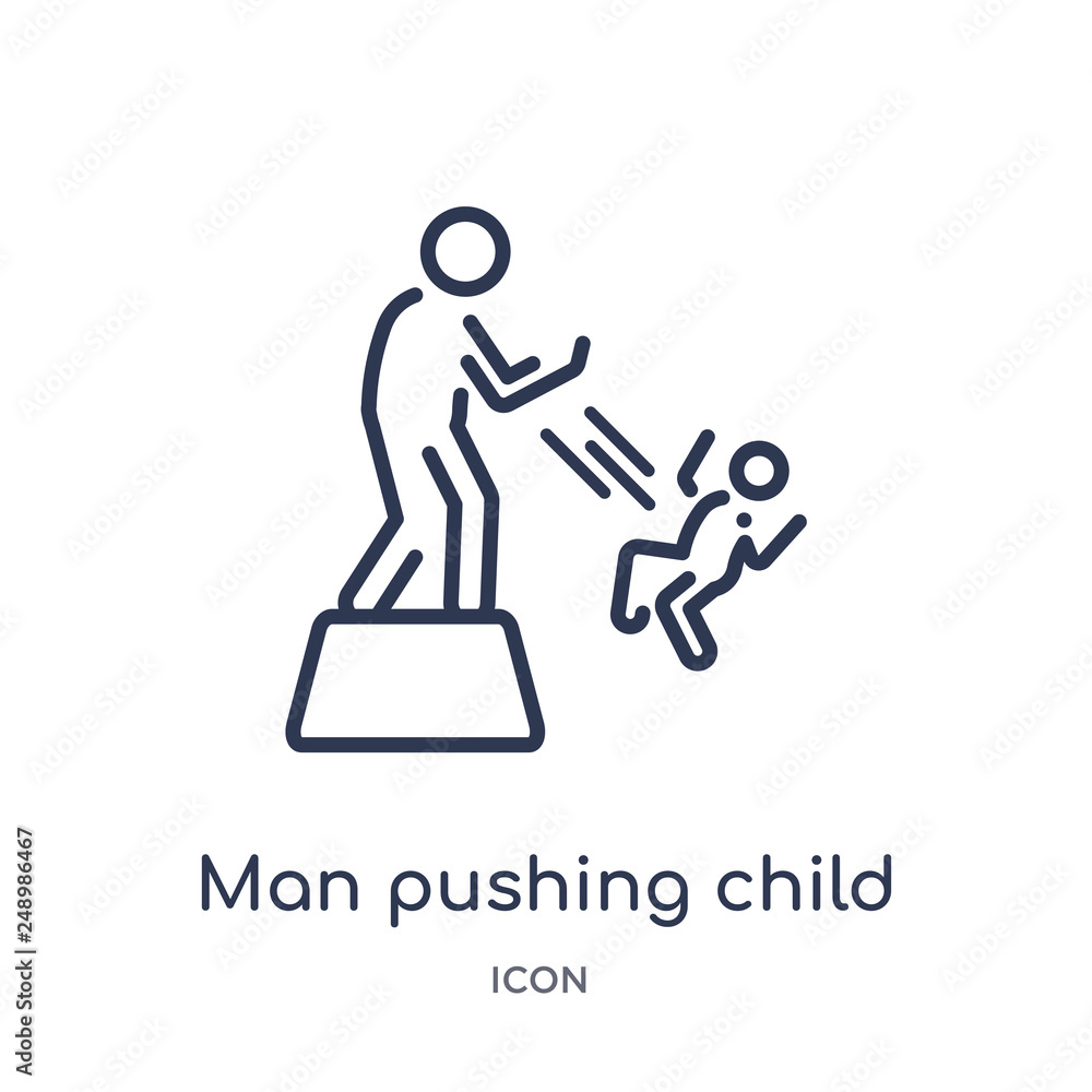 Kids Pushing In Line