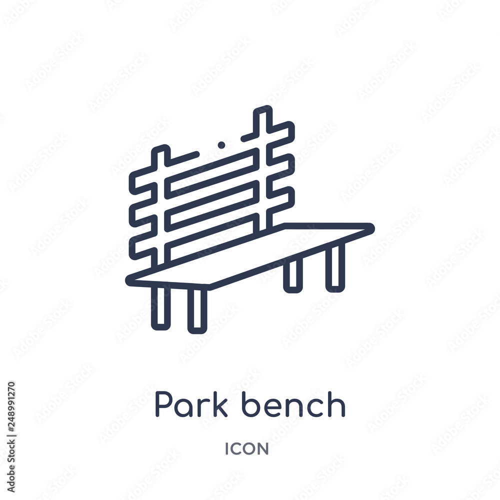 Park Bench Icon