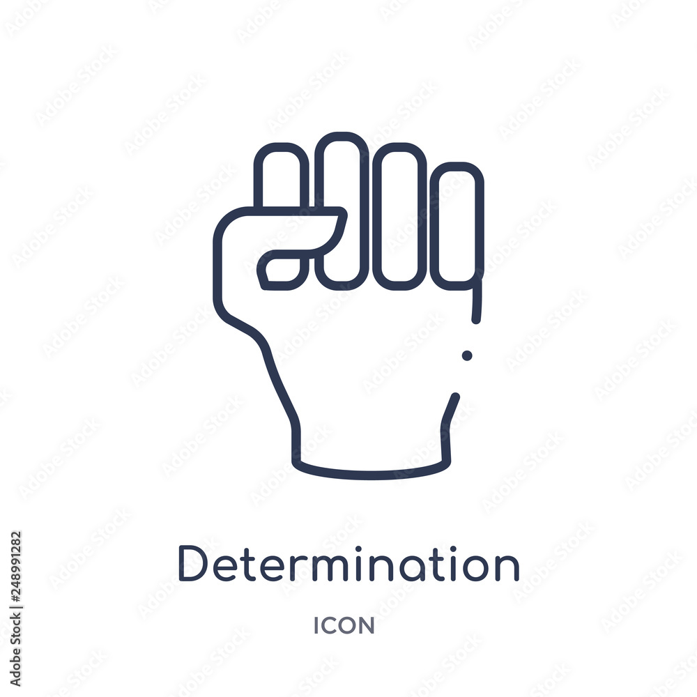 Determination Sign