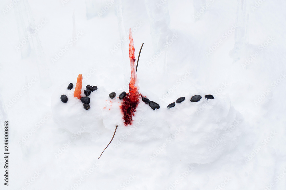 Bloody Snowman