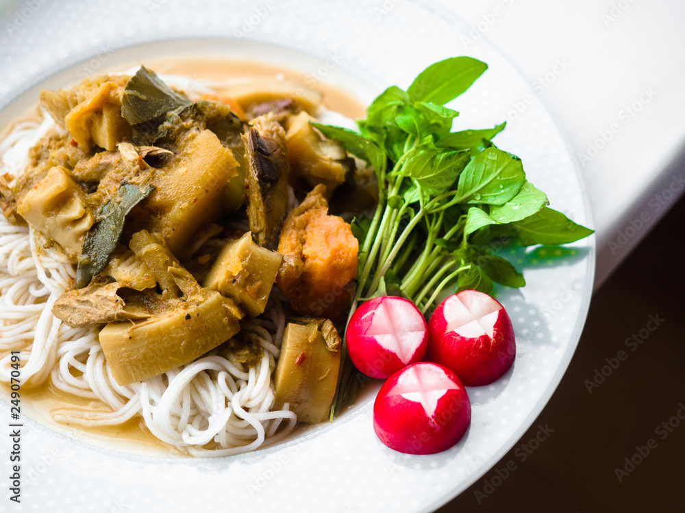 Kaeng tai pla; a curry of southern Thai cuisine. Its name is derived ...