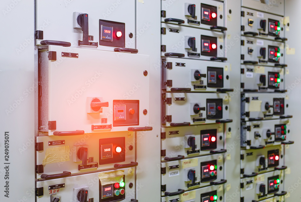 Electrical switch gear ,Digital meter at Low Voltage motor control ...