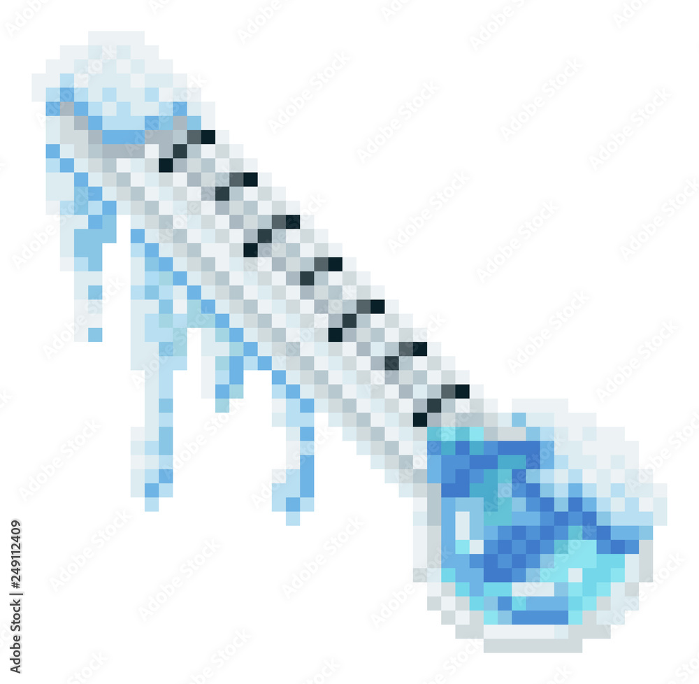 A thermometer frozen or freezing with snow and icicles in cold weather ...