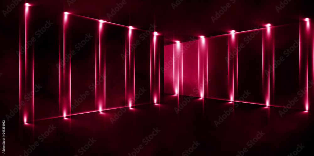 Pink Spotlight Background