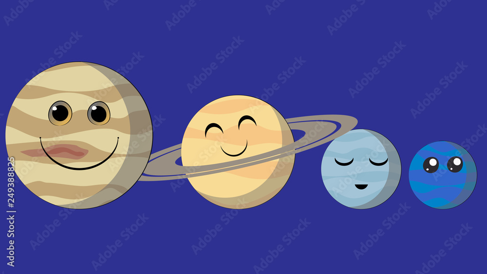The Gas Giants Animation