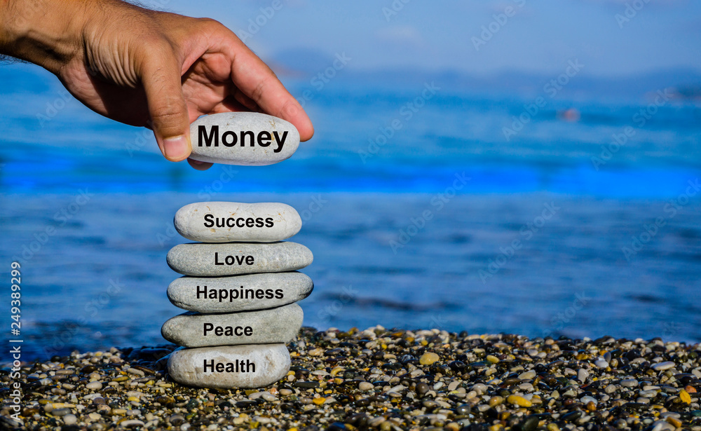 Wealth, richness, new job concept photo. New excitements, hopes for a ...