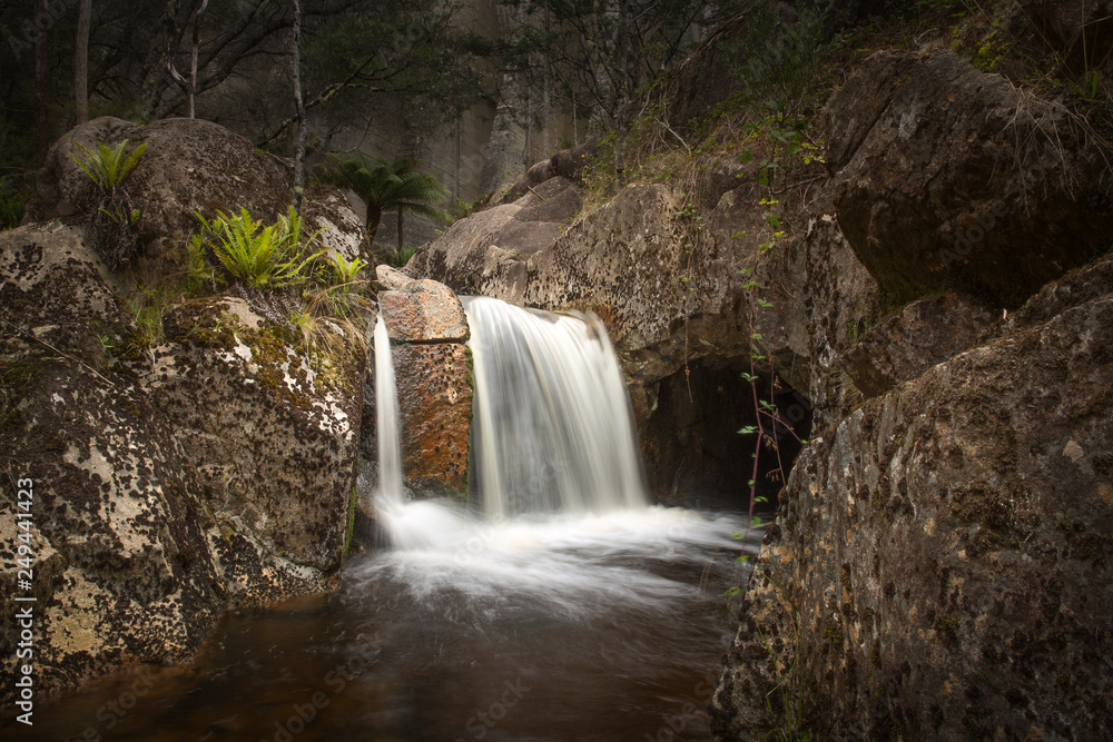 Mount Paris decommissioned dam in Tasmania Stock Photo | Adobe Stock