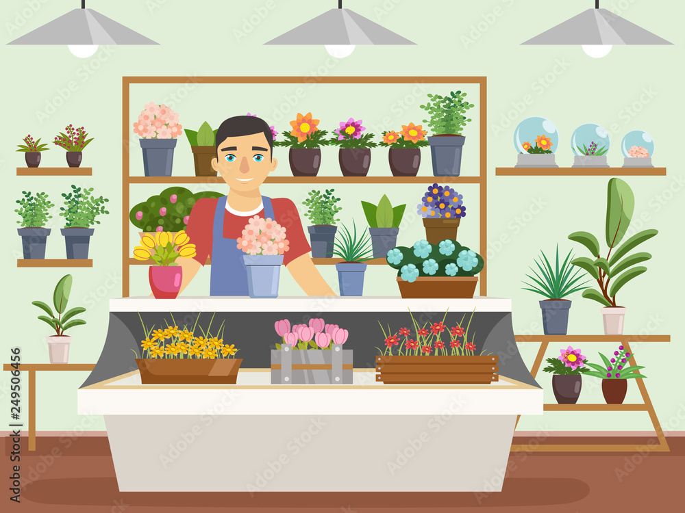 Flower Shop Clipart