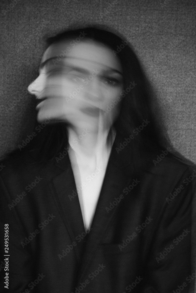 Black And White Motion Photography