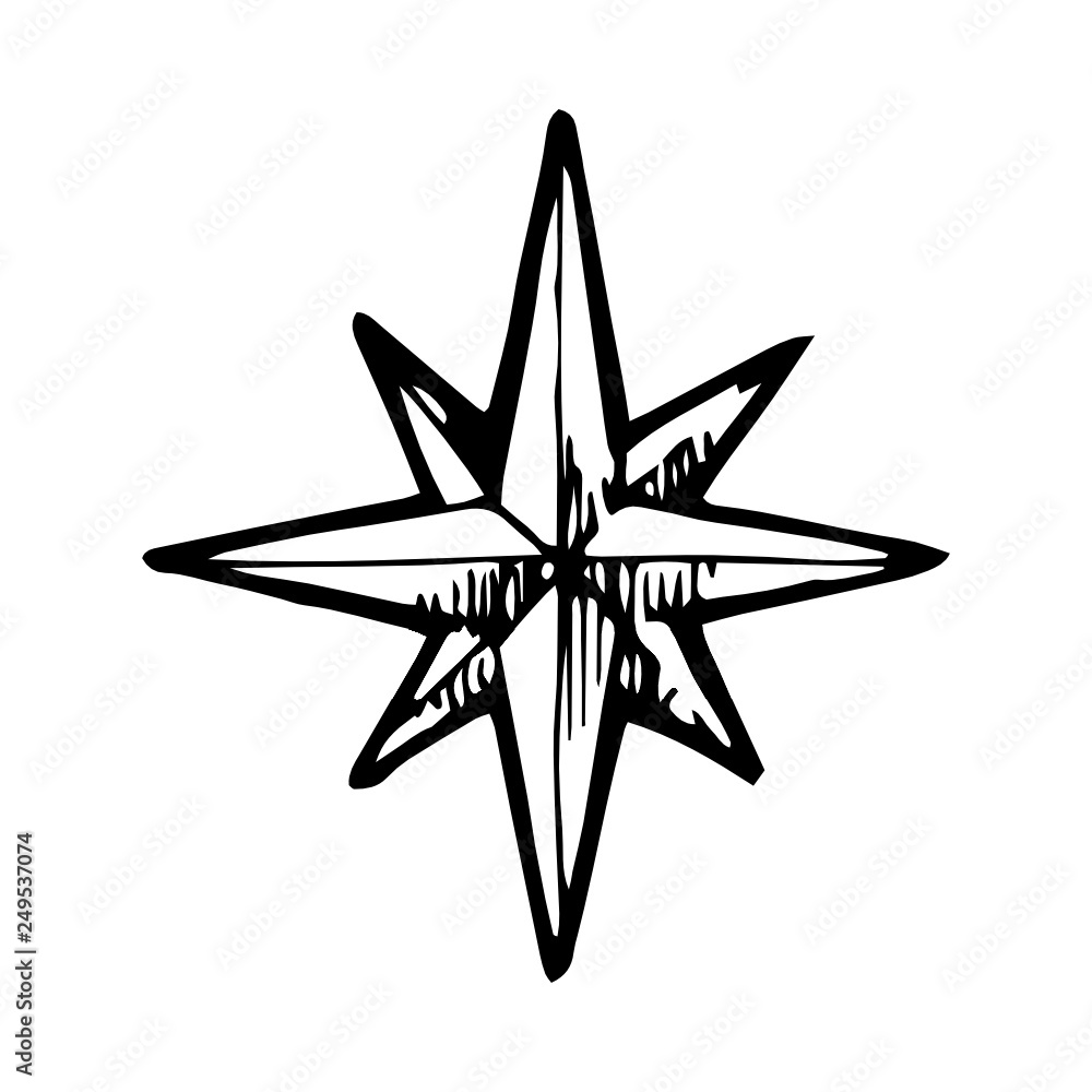 Northern Star Clipart