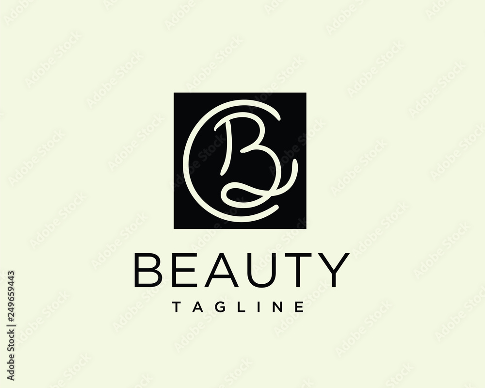 CB initial logo design inspiration Stock Vector | Adobe Stock