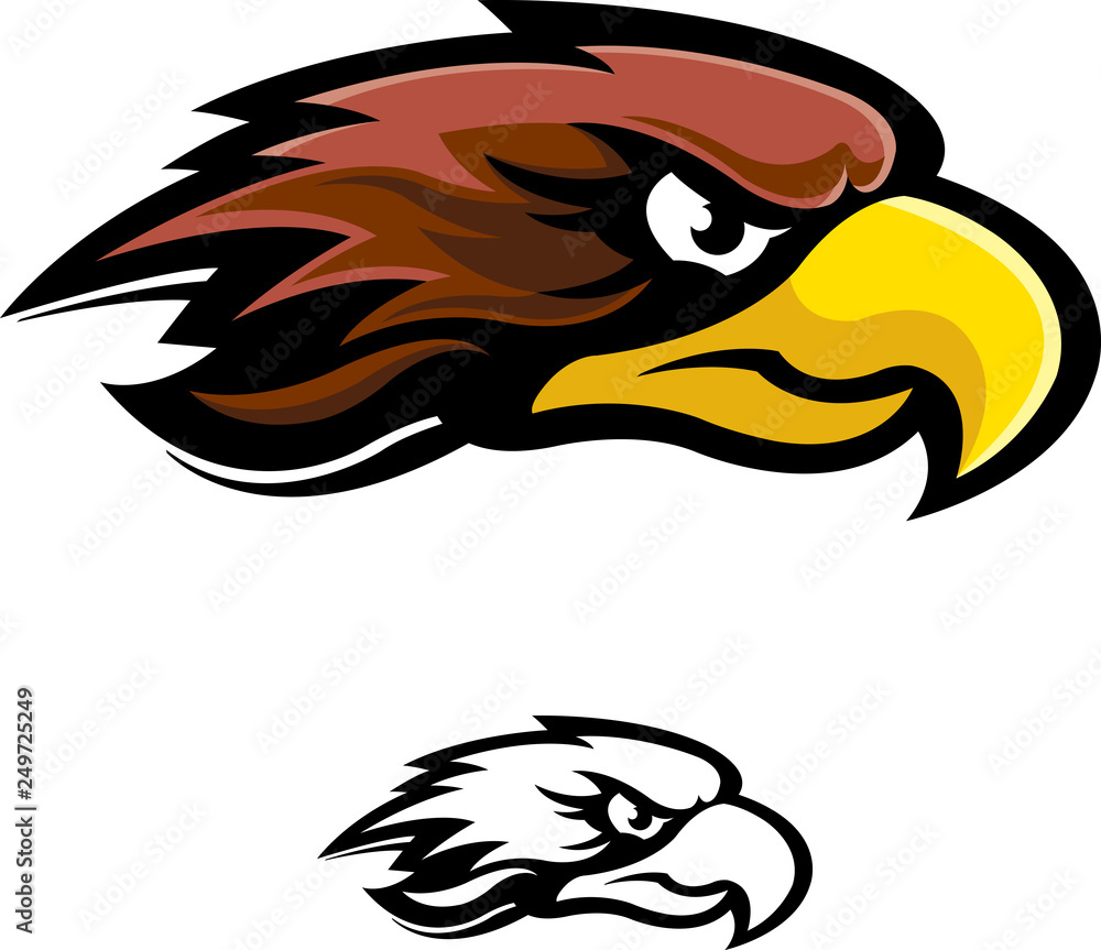 Hawk isolated Stock Vector | Adobe Stock