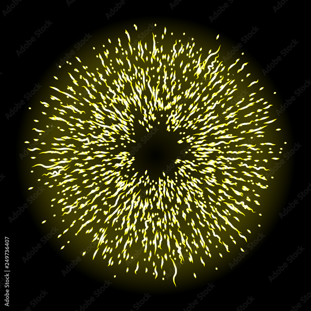 Golden halo circle, angel and saints ring design element. Sign of ...