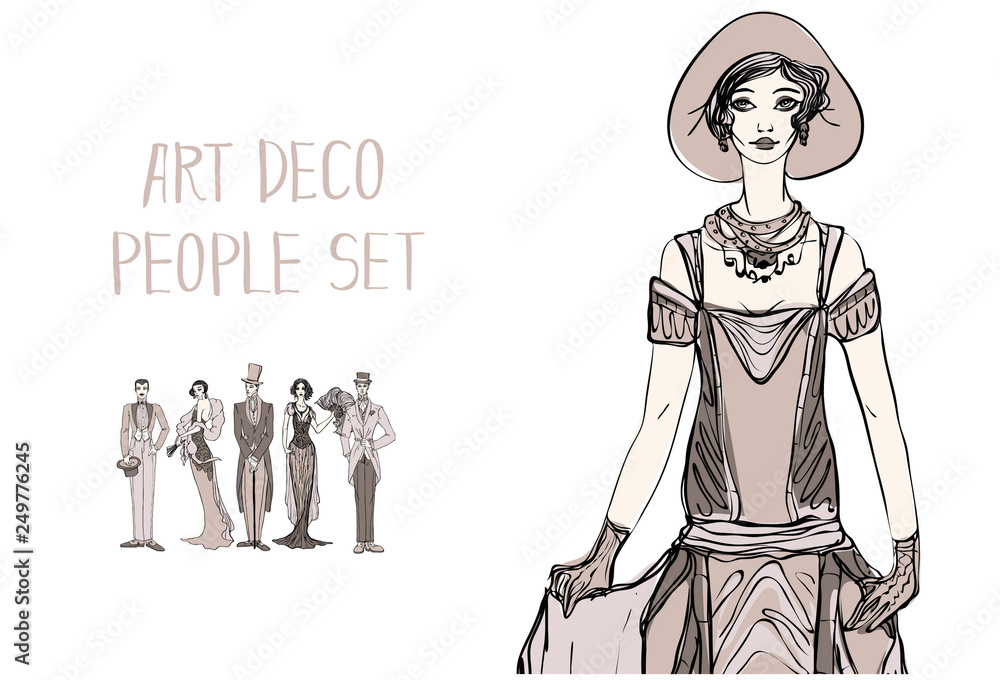 Art Deco People