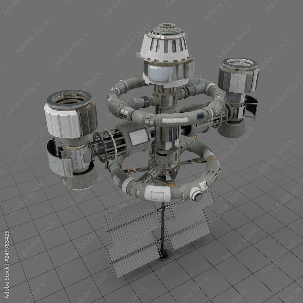 Space Station 3d Models