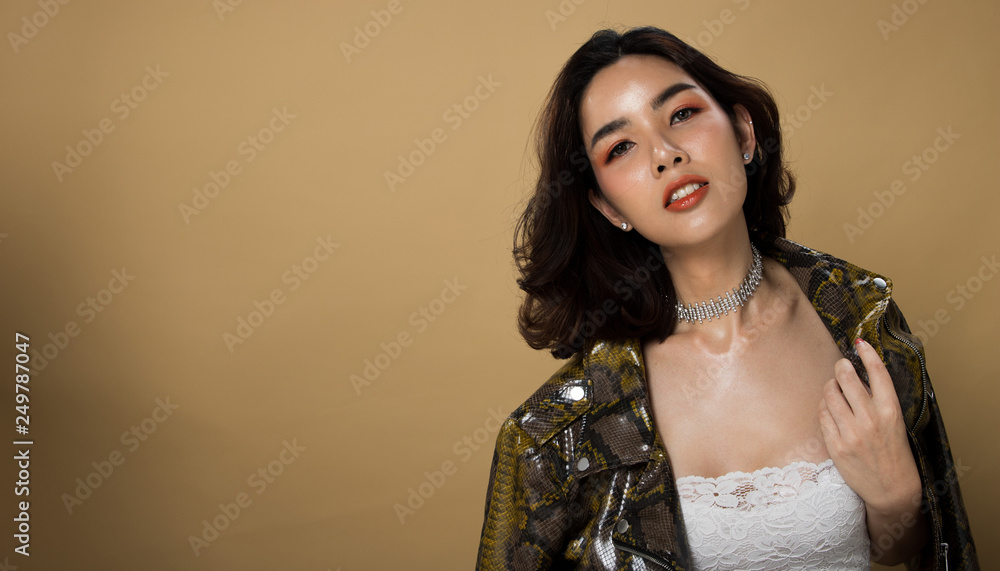 Asian Female Golden Tan Skin