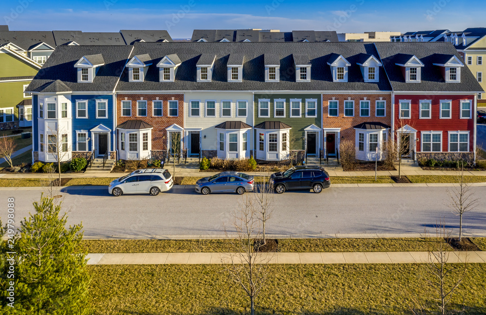 Typical American Neighborhood