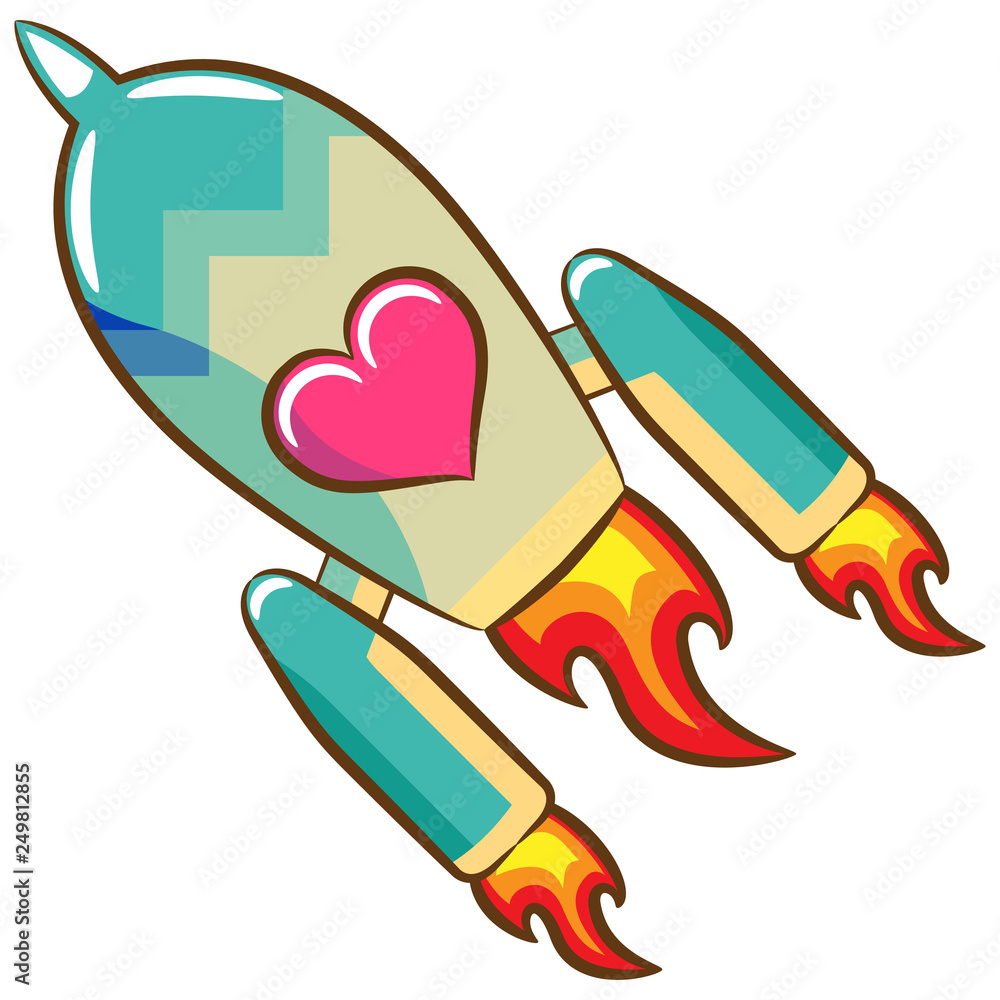 Clipart Rocket Ship