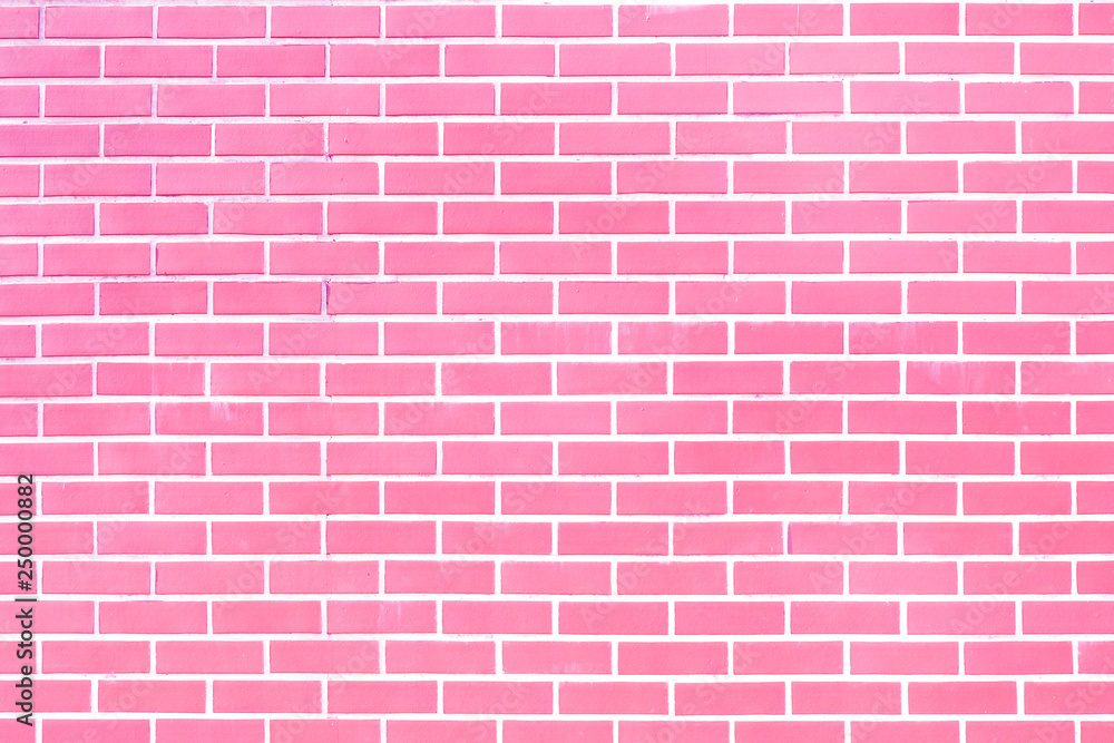 Pink brick wall texture background material of industry building ...
