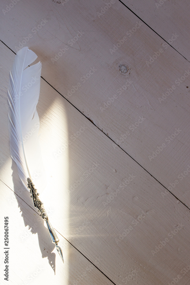 White wooden surface for your text, copy past and mock up for romanic ...