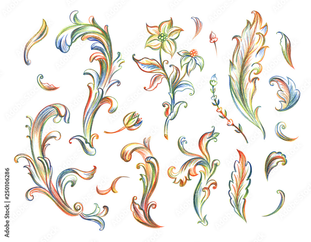 Simple Rococo Pattern