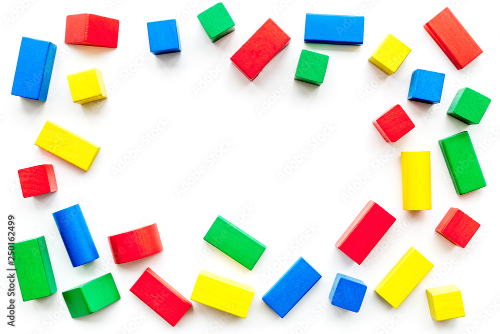 Wooden Building Blocks Clipart