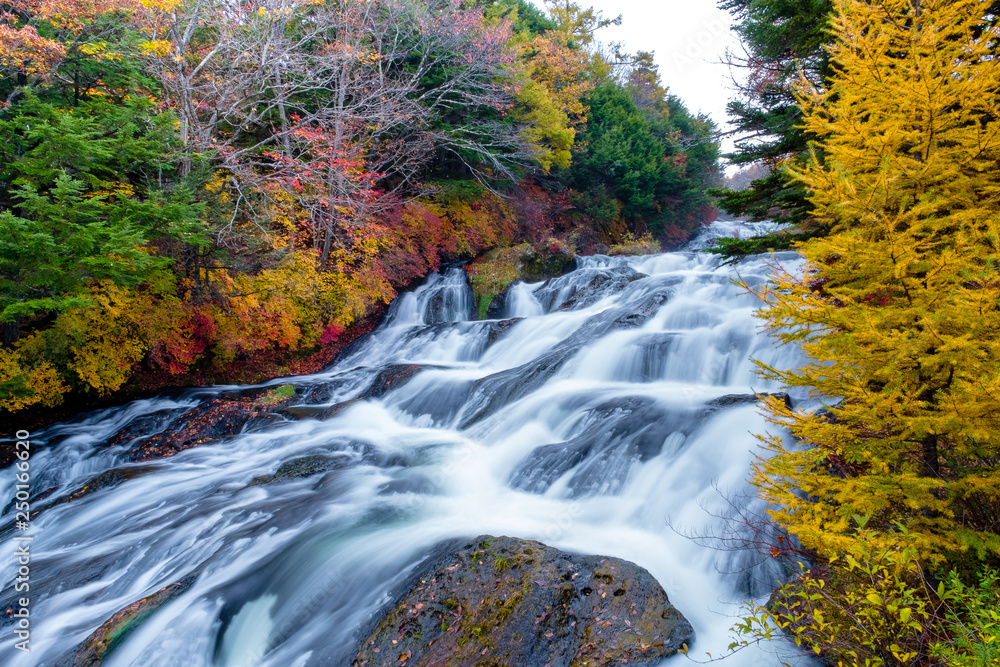 Ryuzu waterfall (Ryuzu no taki )or dragon head waterfall, water fall ...