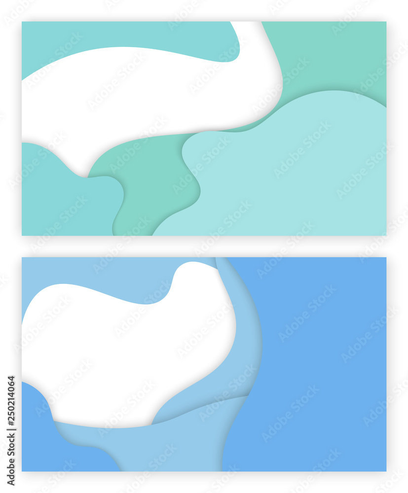 Design of web page vector, business banner abstraction. Background ...