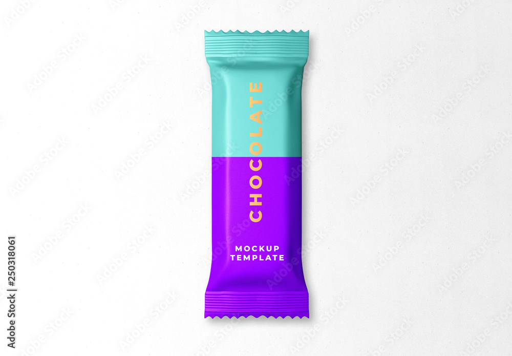 Chocolate Bar Mockup Stock Template | Adobe Stock