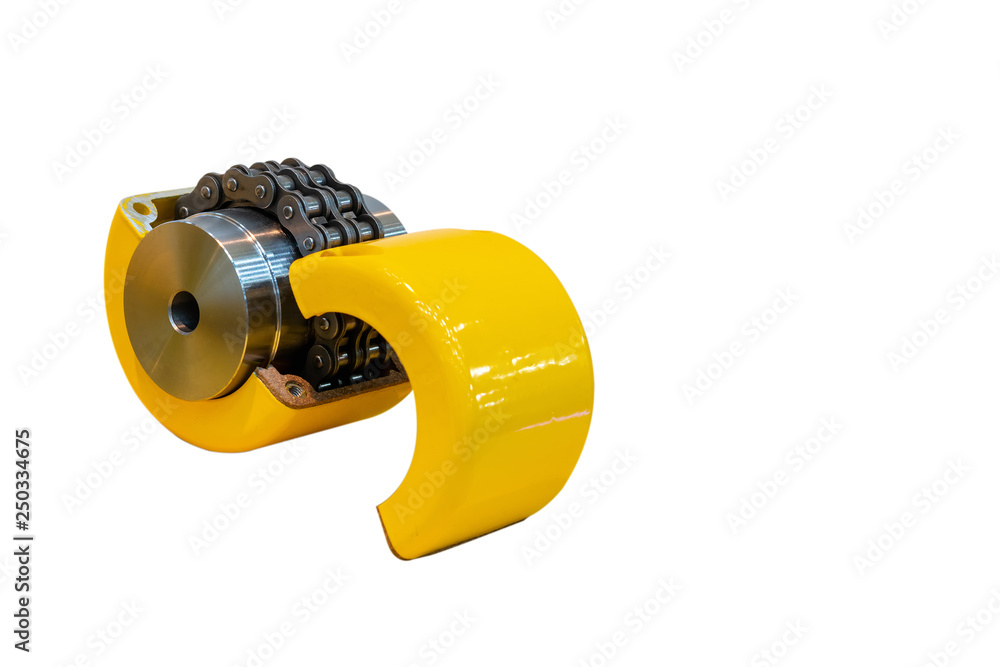New flexible chain coupling for transmission power in industrial work ...