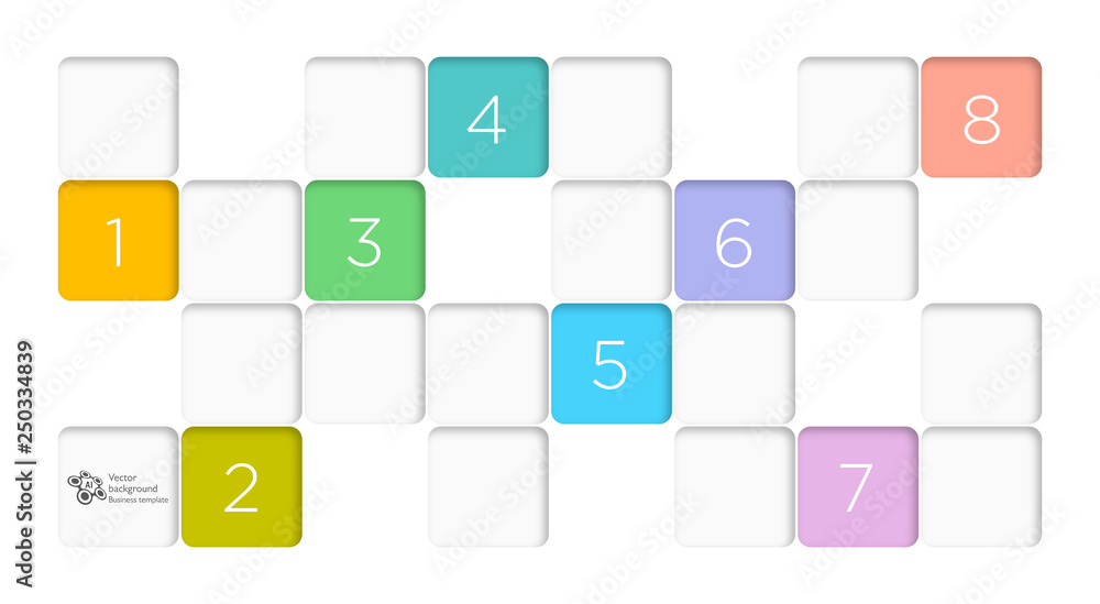 White Compartment Grid, Vector Graphics, Design Layout Element Stock ...
