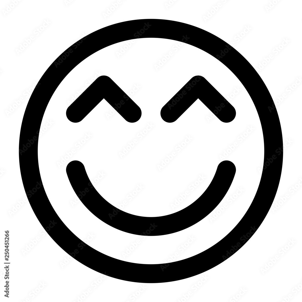 Kiki laughing emoji Stock Vector | Adobe Stock
