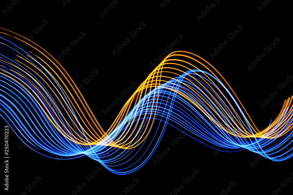 Light Graffiti Background