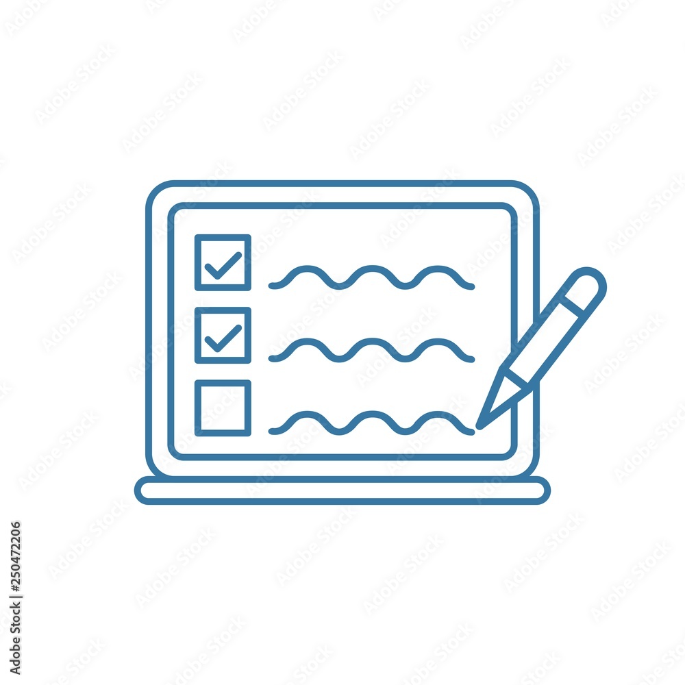 Electronic Forms Icon