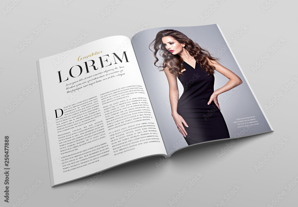 Magazine Mockup Stock Template | Adobe Stock