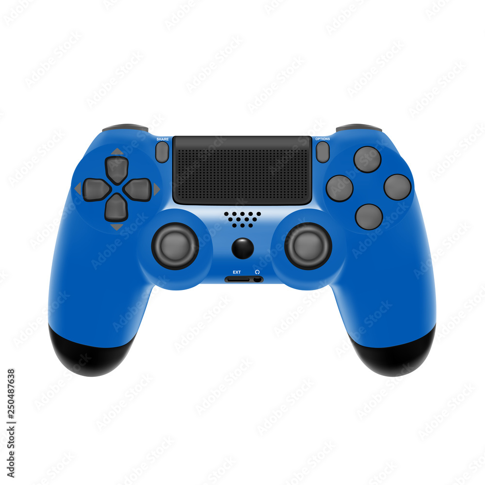 Game controller in vector.Joystick vector illustration. Stock Vector ...