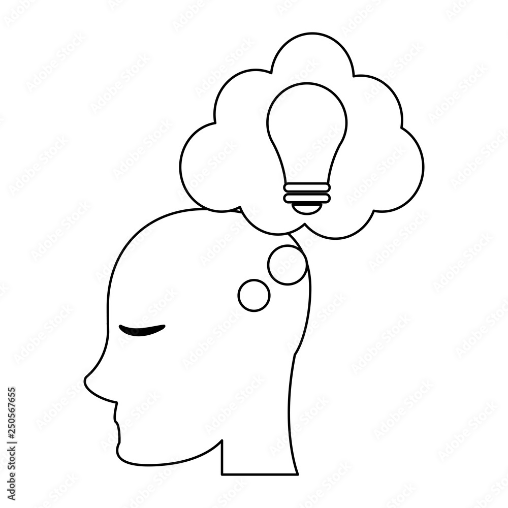 Idea Clipart Black And White