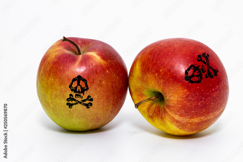 Tödlicher Apfel Stock Photo | Adobe Stock
