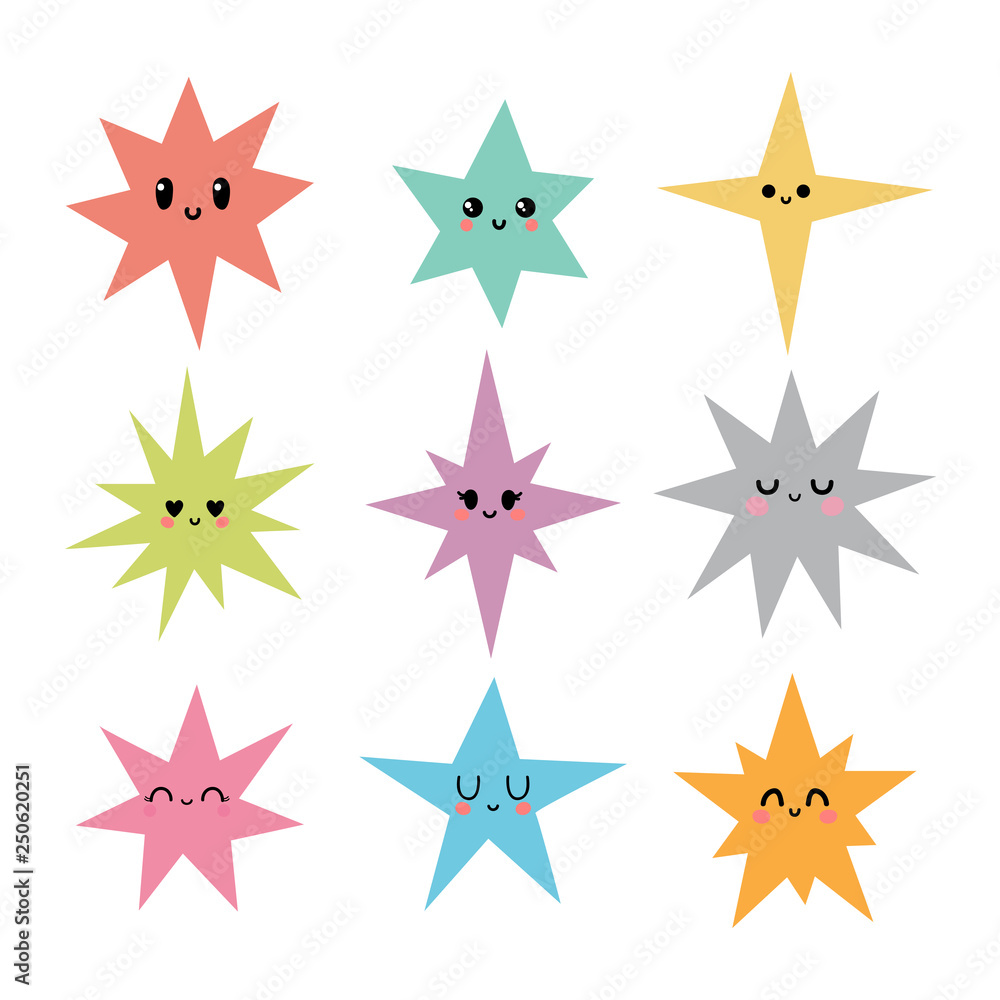 Sweet Cartoon Stars