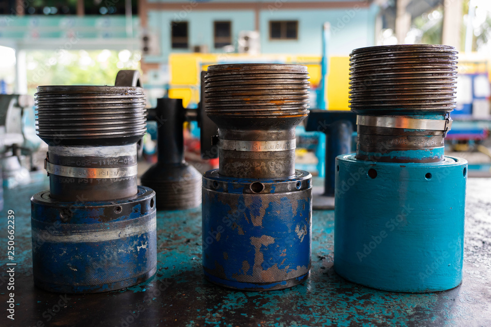 Wireline oil and gas equipment Stock Photo | Adobe Stock