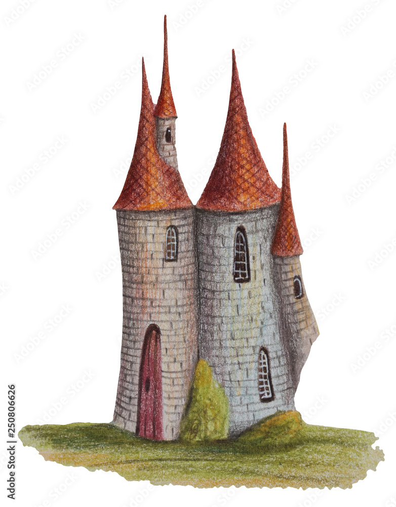 Princess Castle Drawings