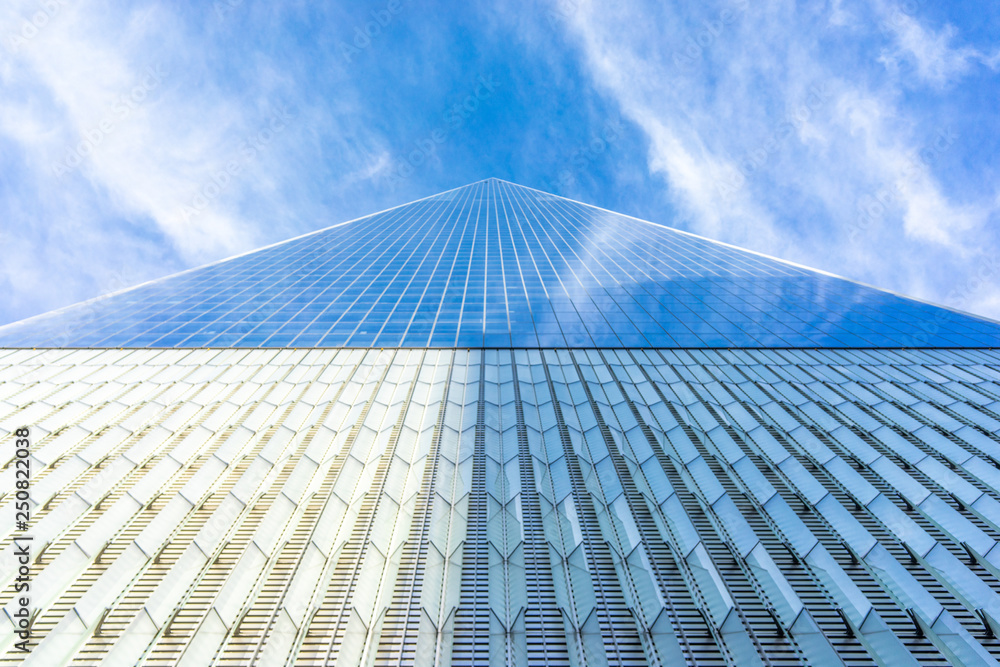 USA, NEW YORK, DECEMBER 2018: World Trade Center is the tallest ...