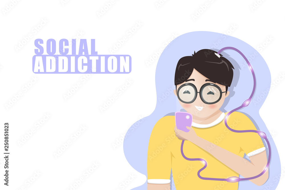 Relaxed Student Cartoon