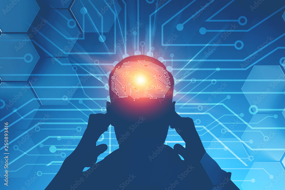 Person Thinking Hard