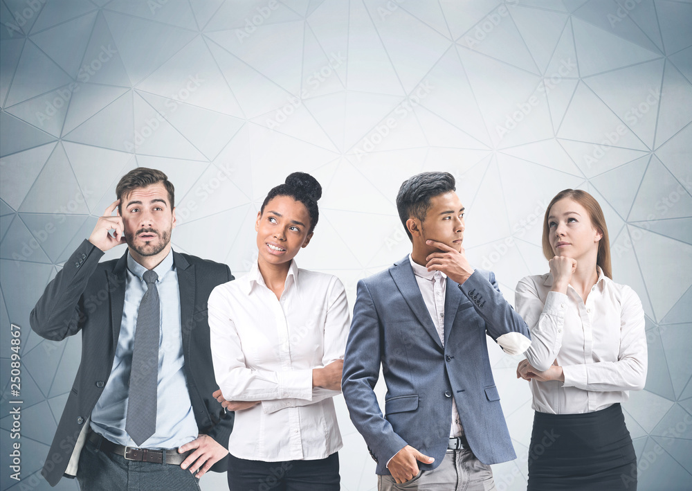Business People Thinking