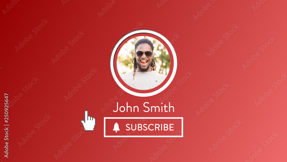 Channel Intro Stock Template Adobe Stock